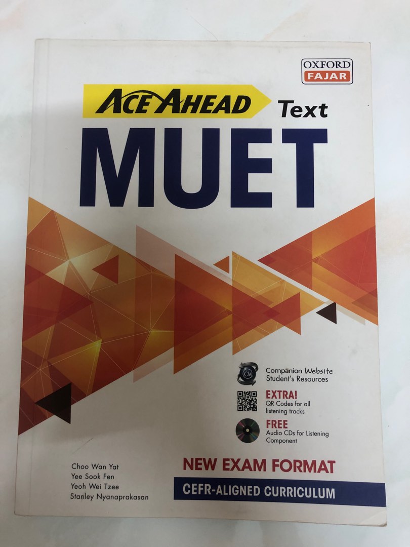 MUET ACE AHEAD OXFORD FAJAR, Hobbies & Toys, Books & Magazines, Textbooks on Carousell