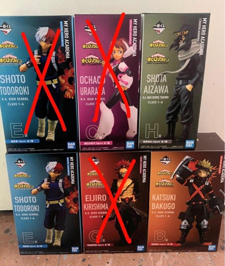 My hero academia kuji MHA figure, Hobbies & Toys, Toys & Games on Carousell