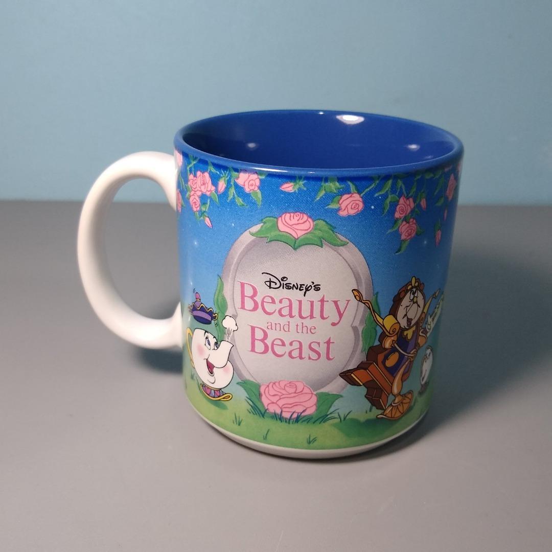 375ml Vintage Disney Beauty and the Beast Coffee Mug Brand New with Box ...