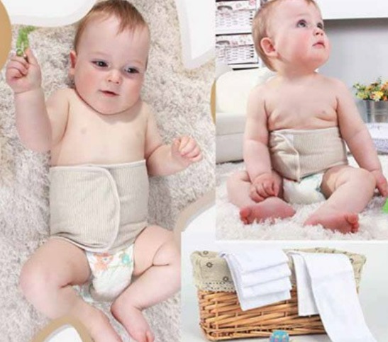 Newborn Baby Navel Protector Belly Button Binder, Babies & Kids, Babies ...