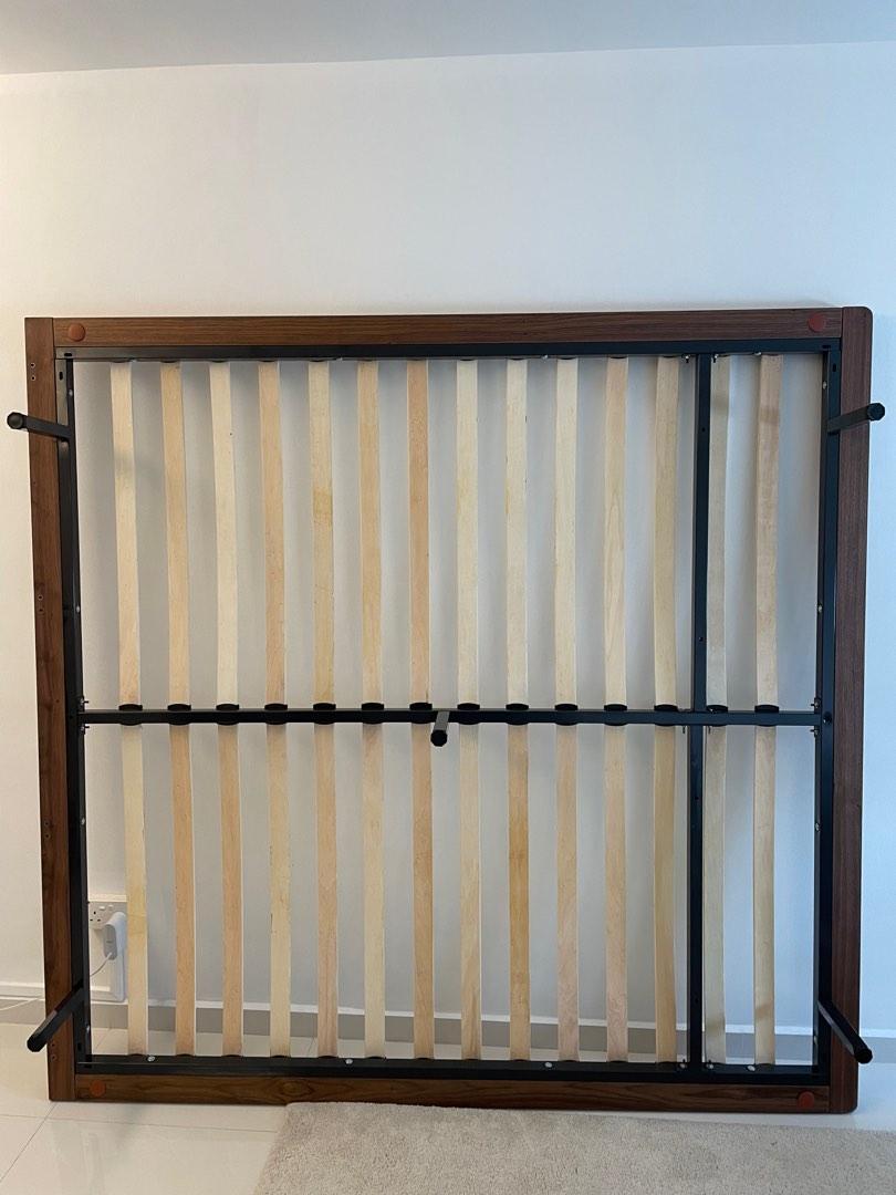 NOA king bed frame 2020 version, Furniture & Home Living, Furniture ...