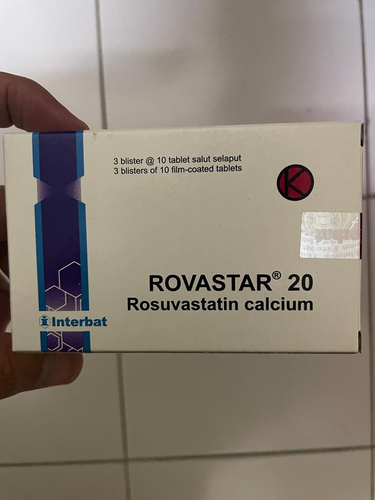 Obat Kolesterol Rovastar 20, Kesehatan & Kecantikan, Kulit, Sabun ...