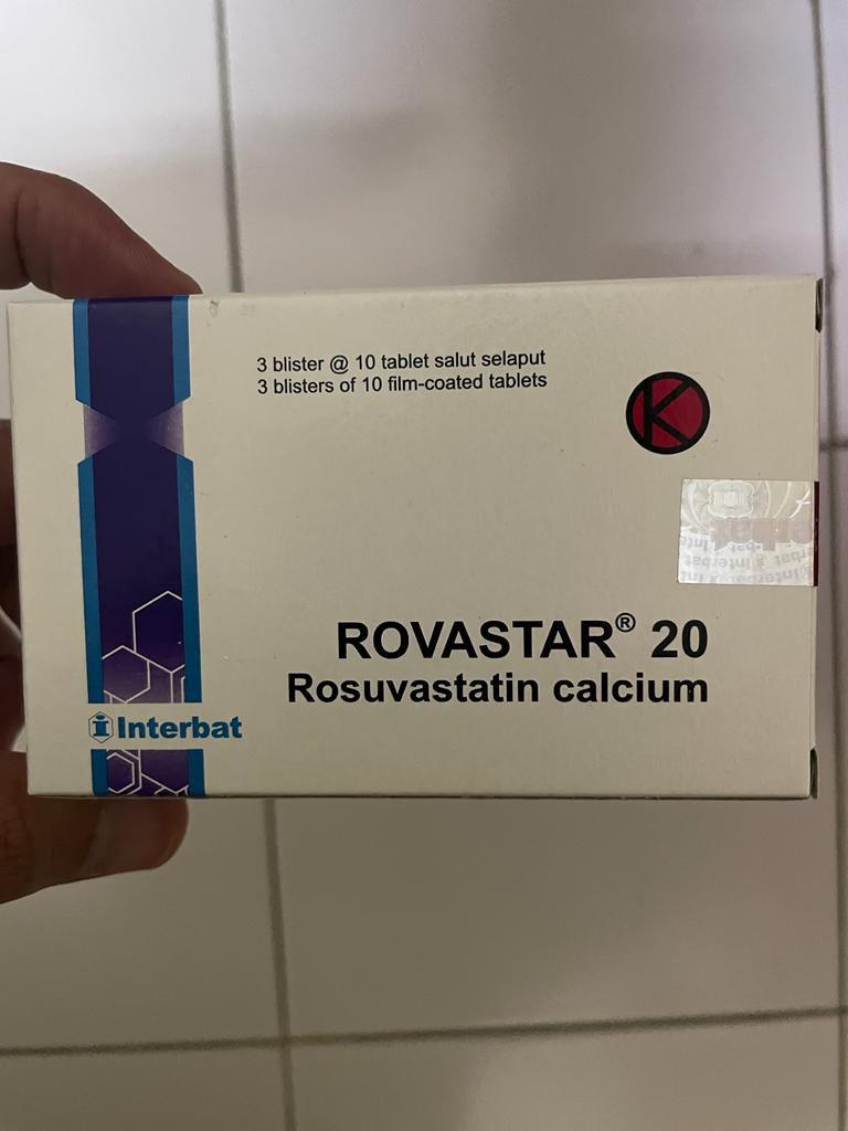 Obat Kolesterol Rovastar 20, Kesehatan & Kecantikan, Kulit, Sabun ...