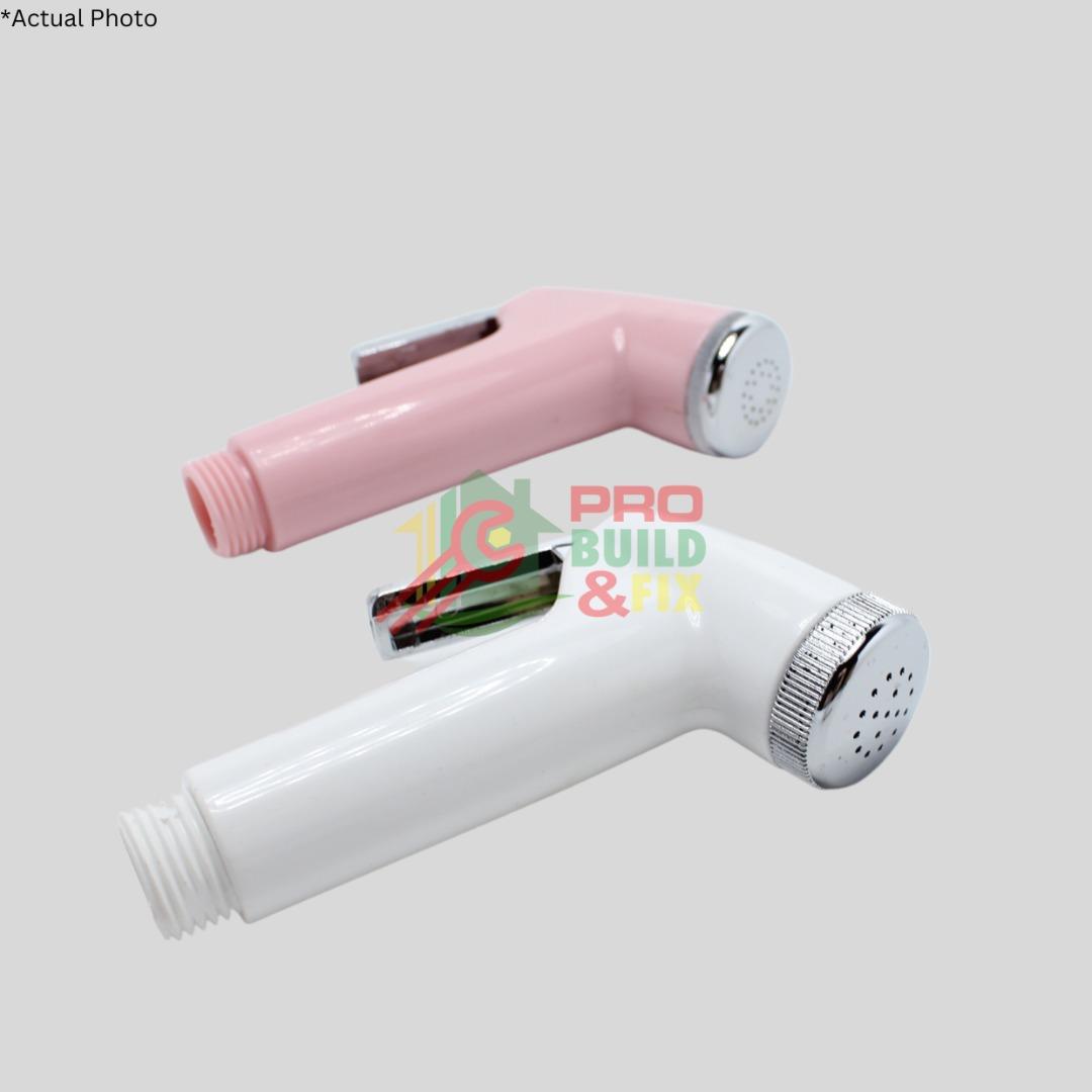 Ohayo PVC Bidet Spout Set Pink and White, Furniture & Home Living ...