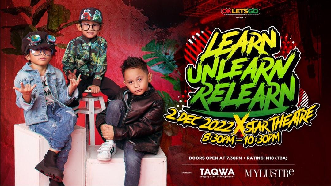 OKLETSGO LEARN, UNLEARN, RELEARN LIVE SHOW (OHOIYA), Tickets & Vouchers ...