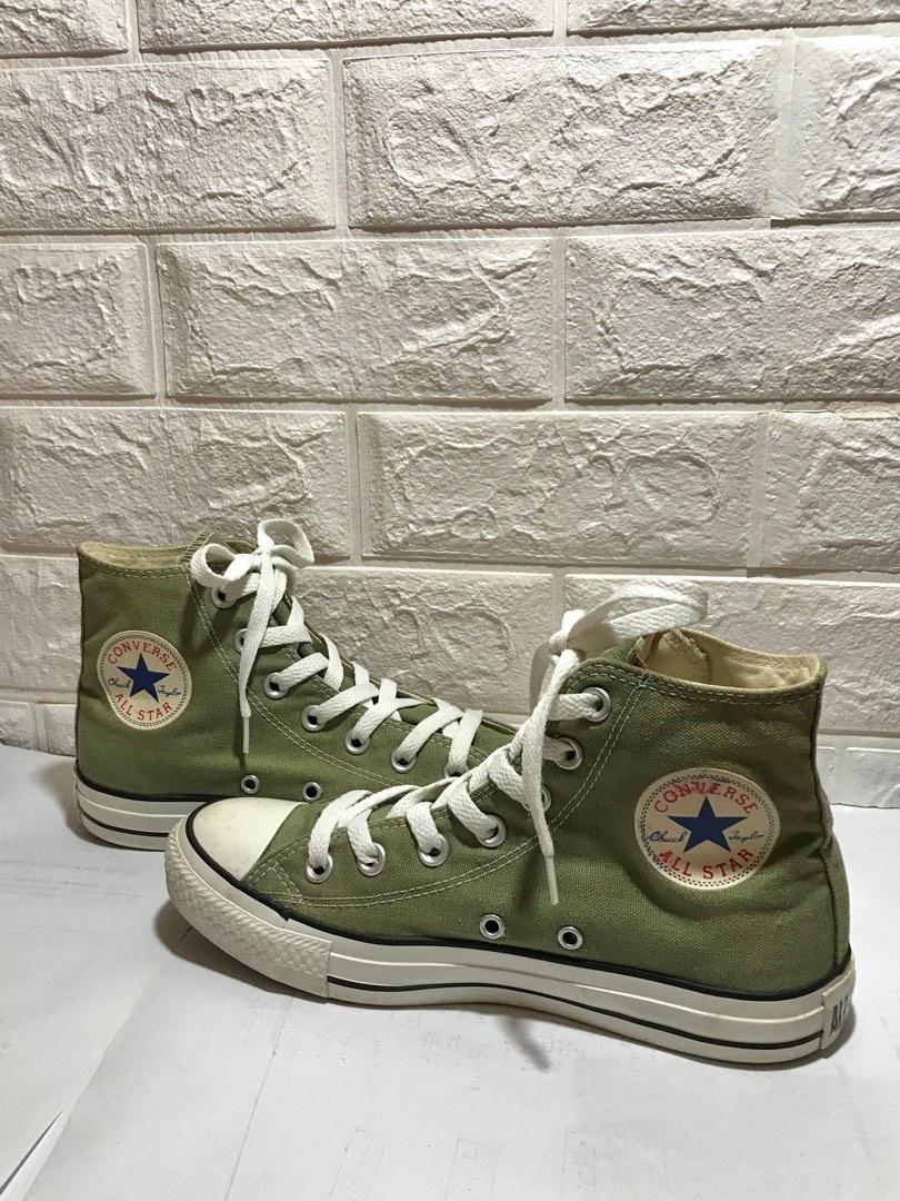 [RARE] olive/sage green converse, Women's Fashion, Footwear, Sneakers ...