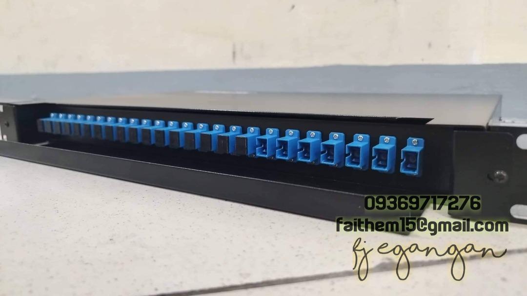 Optical Power Distribution Frame with SC Pigtails Rackmount | ODF 12 core, ODF 24 core & ODF 48 ...
