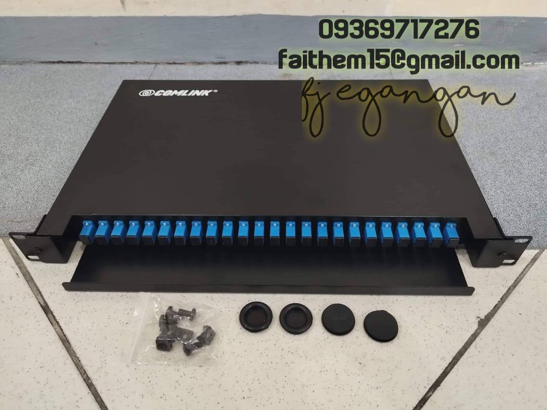 Optical Power Distribution Frame with SC Pigtails Rackmount | ODF 12 ...