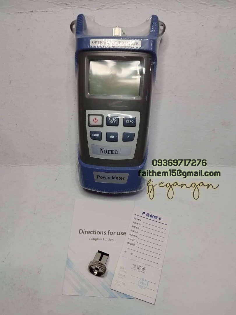 Optical Power Meter | OPM, Computers & Tech, Parts & Accessories ...