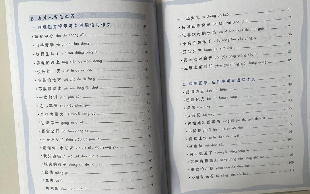 P3 P4 Chinese Compo Assessment book, Hobbies & Toys, Books & Magazines ...
