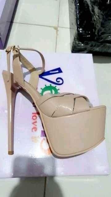 Pageant Stiletto Heels, Women's Fashion, Footwear, Heels on Carousell