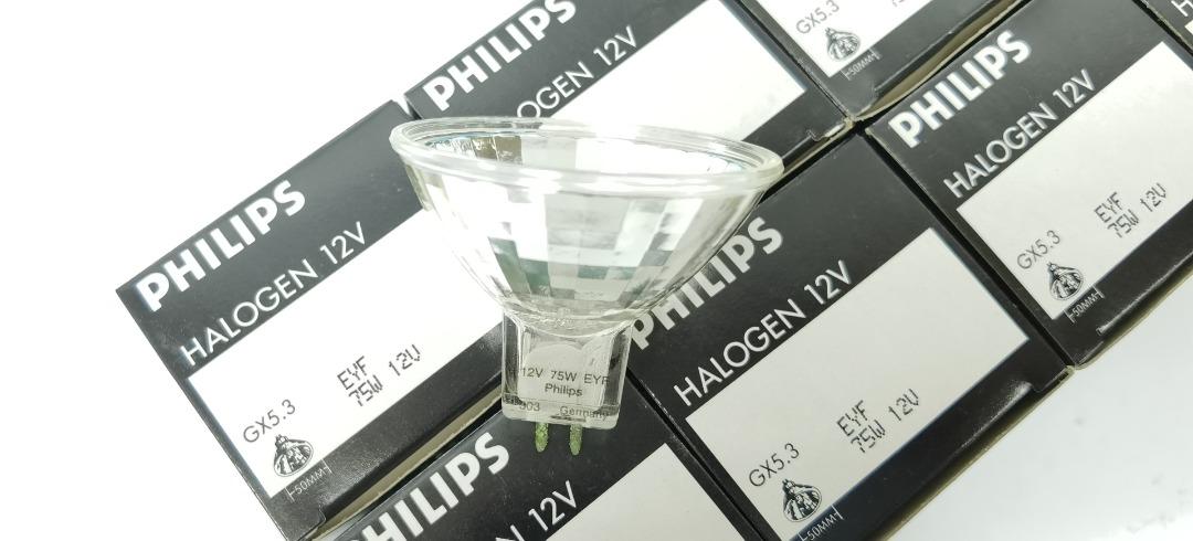 PHILIPS GX5.3 EYF Halogen 12V 75W, 音響器材, 其他音響配件及設備 - Carousell