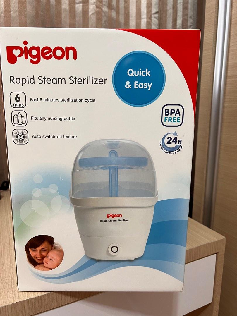Pigeon Rapid Steam Sterilizer, Babies & Kids, Nursing & Feeding ...