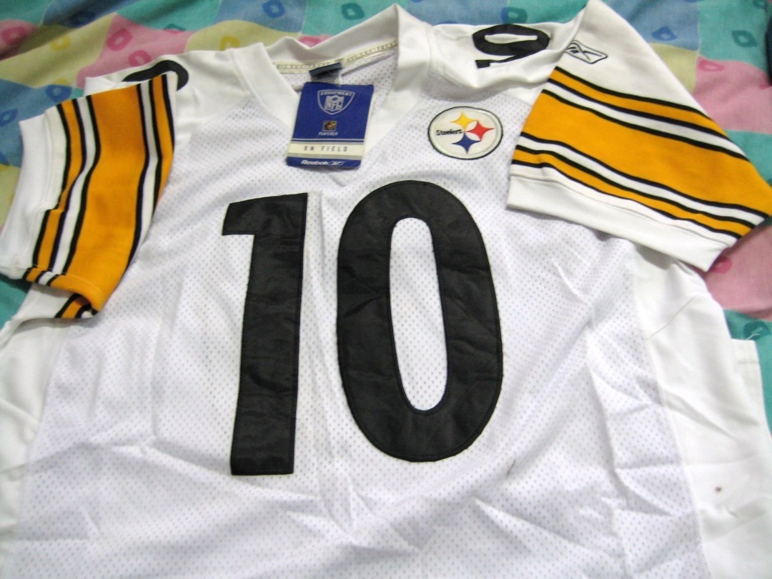 Pittsburgh Steelers #10 jersey Holmes white NEW, Men's Fashion, Tops ...
