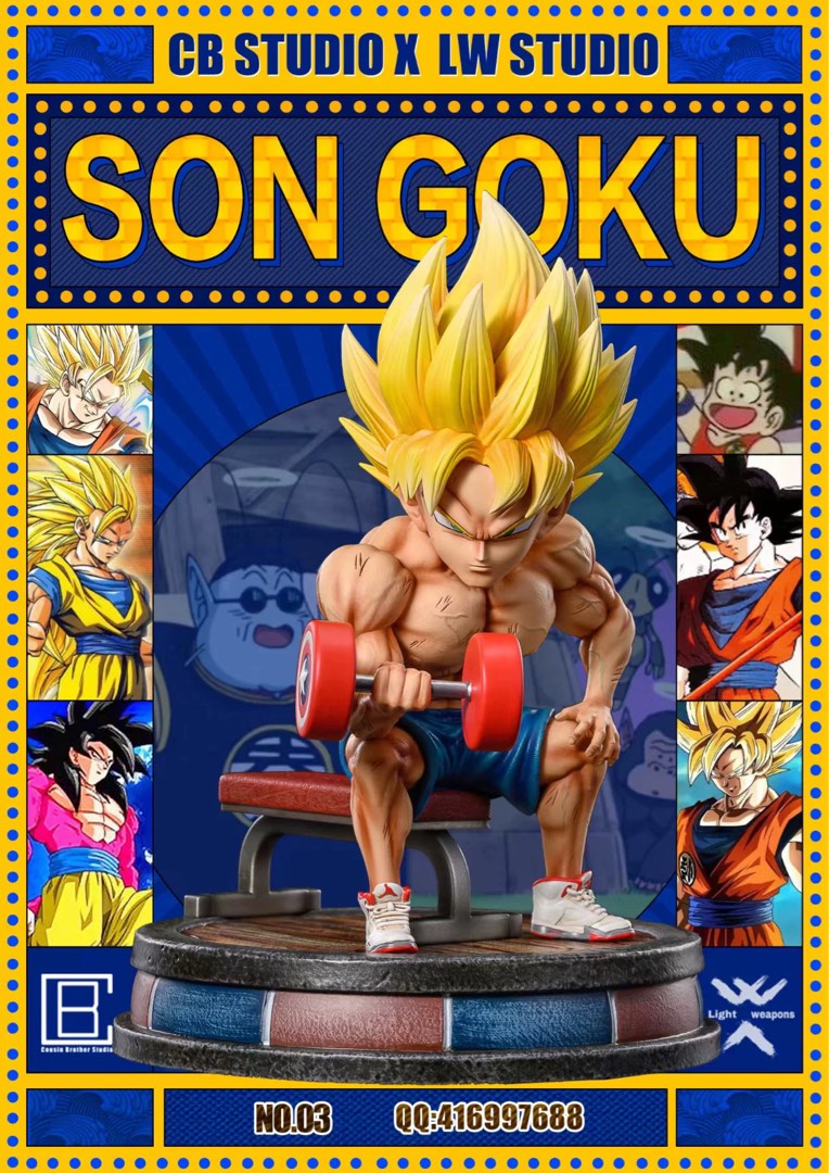 [PO] DragonBall|Gym Series -No.3,No.4,No.5, Hobbies & Toys, Toys & Games on Carousell