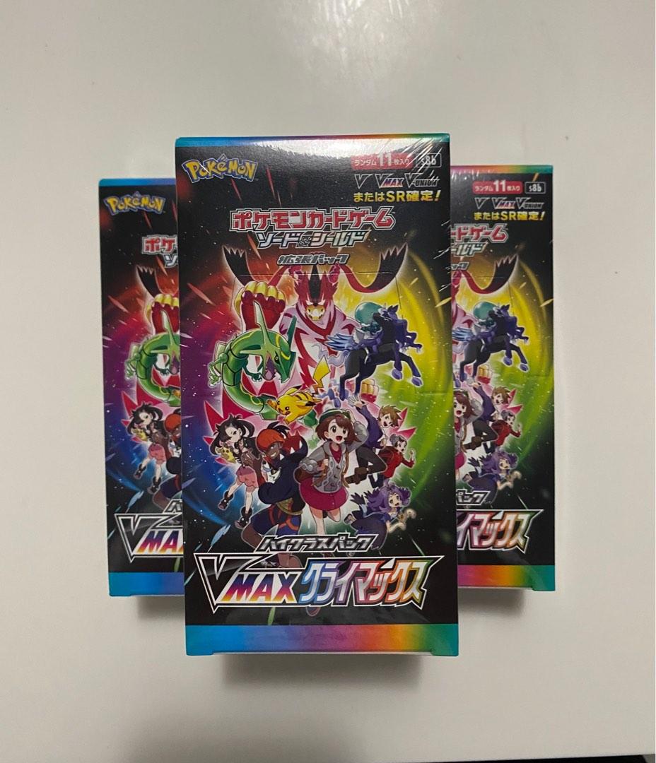 Pokemon VMax Climax s8b Sealed Booster Box, Hobbies & Toys, Toys & Games on Carousell