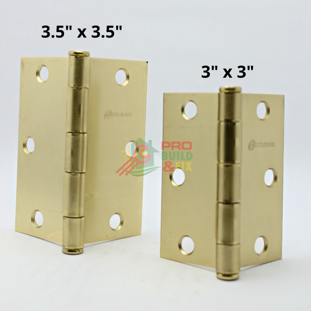 Polo Lock Loose Pin Hinges 3x3 and 3.5x3.5 Cabinet Hinges Heavy Duty ...