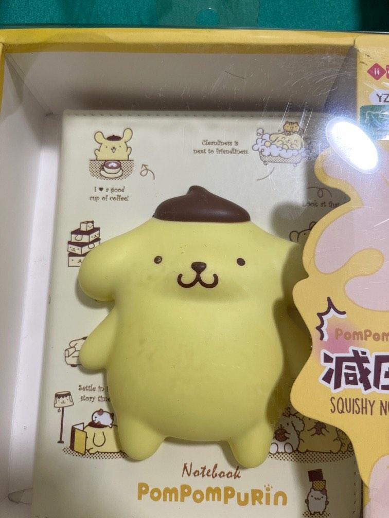 Pompompurin and Cinnamoroll Squishy notebook, Hobbies & Toys ...