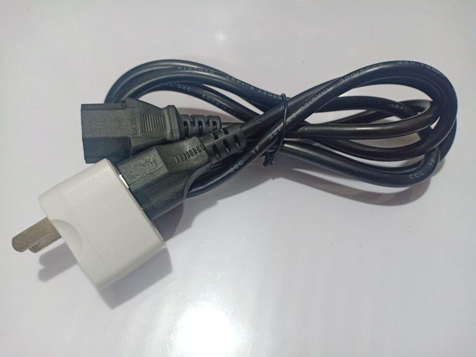 Power Cord Cable for PC Desktop System Unit Powersupply Power Supply ...