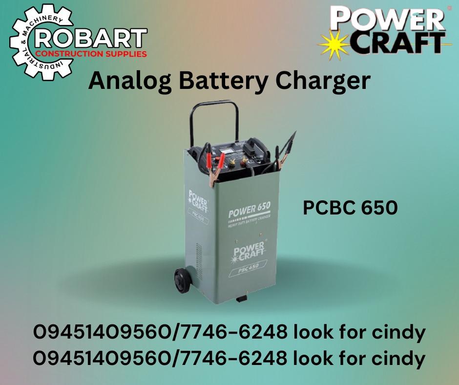 "Powercraft" Analog Battery Charger PCBC 650, Commercial & Industrial ...