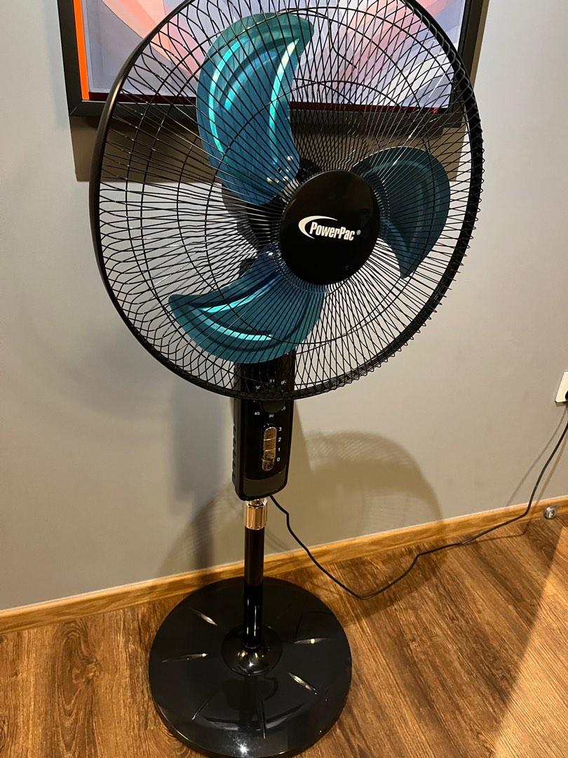 Powerpac Standing Fan, Furniture & Home Living, Lighting & Fans, Fans ...