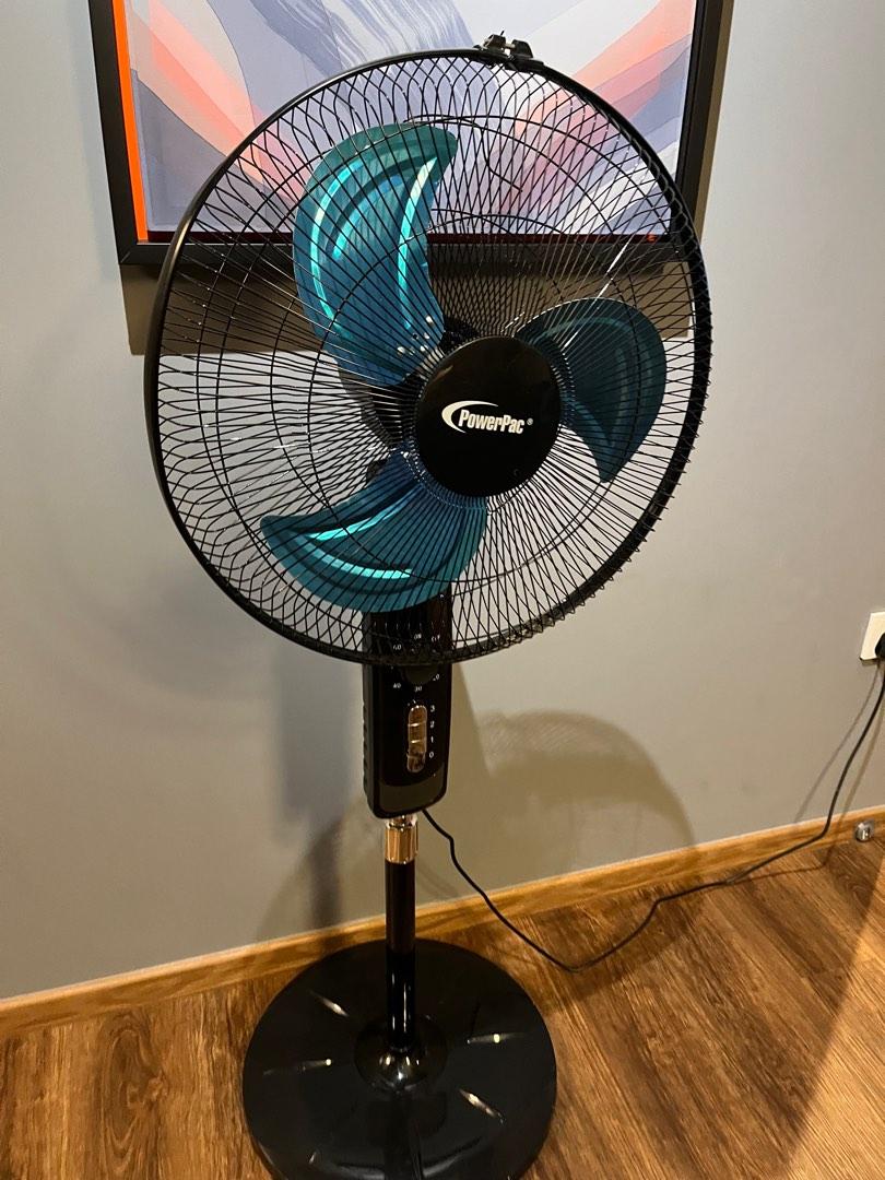 Powerpac Standing Fan, Furniture & Home Living, Lighting & Fans, Fans ...