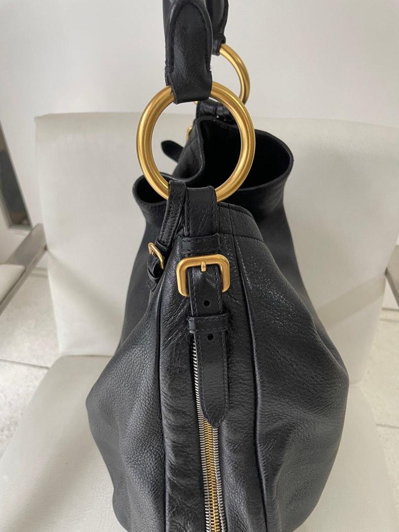 PRADA Cervo Antik Hobo Bag, Luxury, Bags & Wallets on Carousell