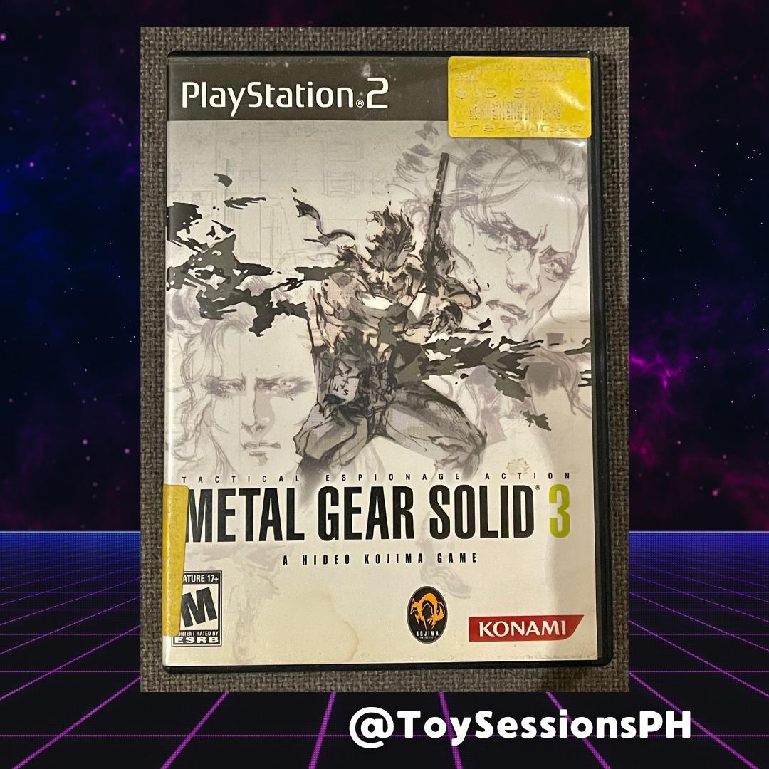 PS2 Game - Metal Gear Solid 3 (Subsistence), Video Gaming, Video Games, PlayStation on Carousell