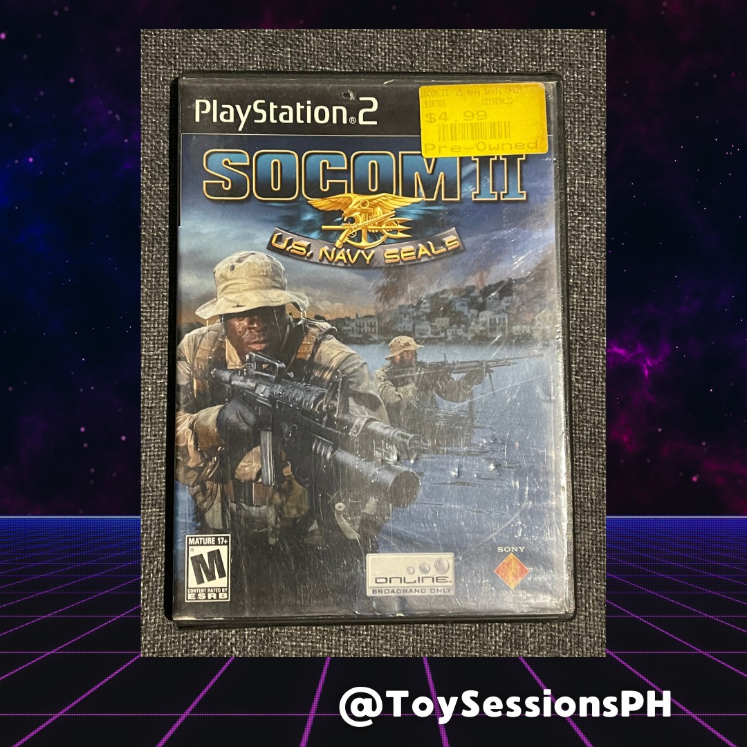 PS2 Game - SOCOM II, Video Gaming, Video Games, PlayStation on Carousell