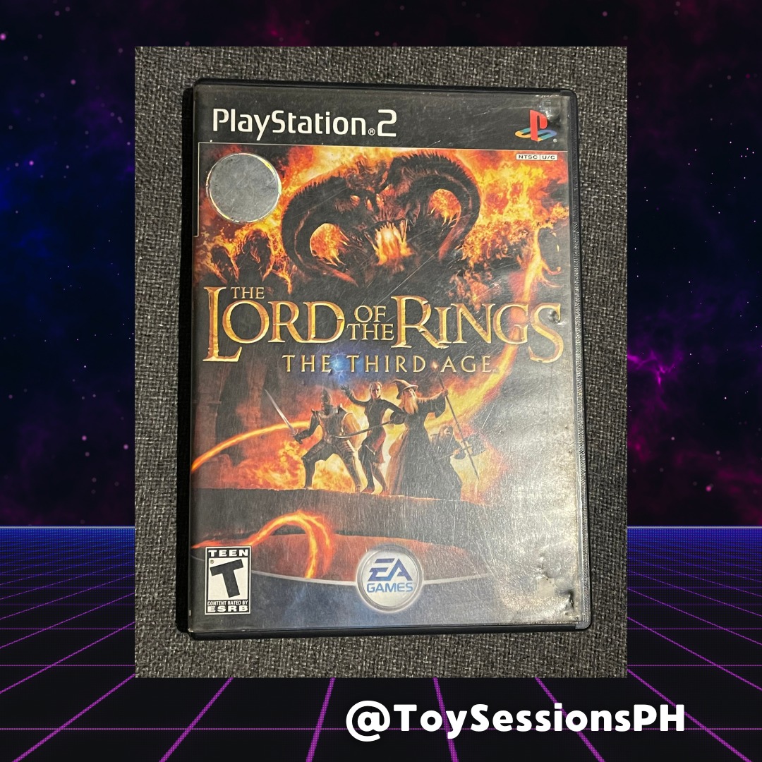 PS2 Game - The Lord of the Rings (The Third Age), Video Gaming, Video ...