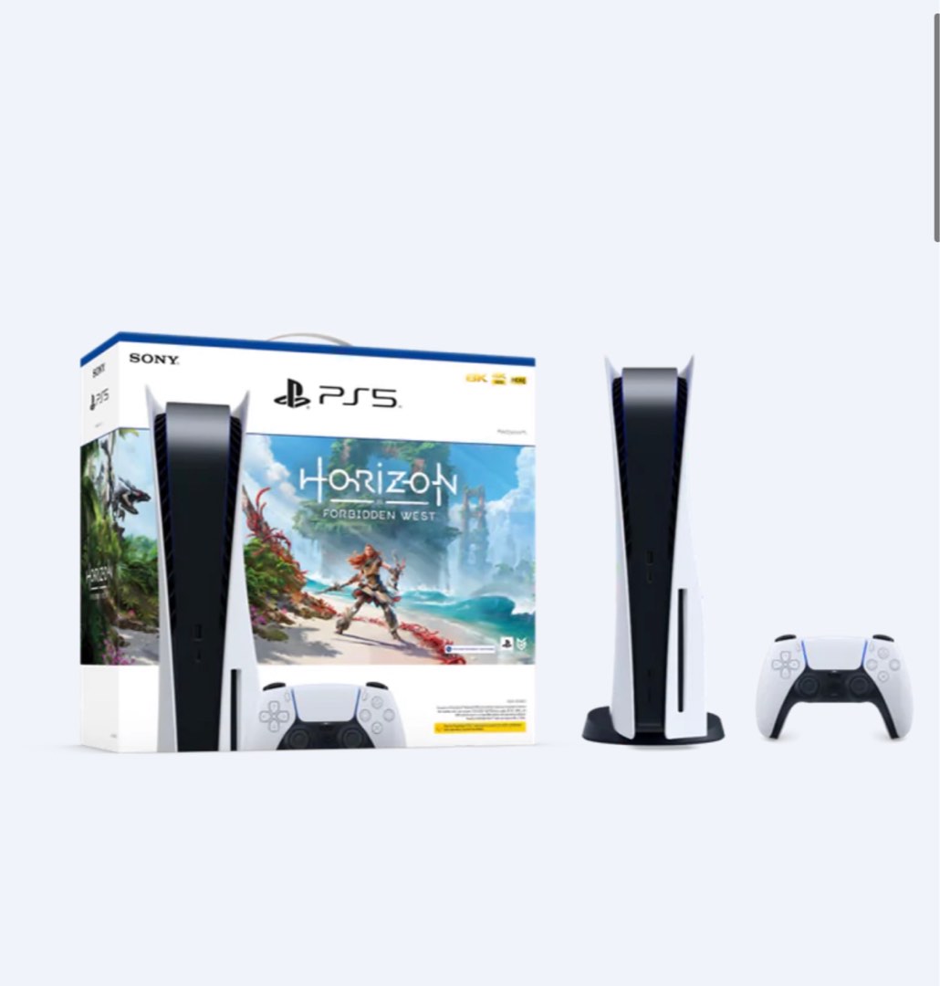 PS5 Disc Edition Horizon Bundle, Video Gaming, Video Game Consoles ...