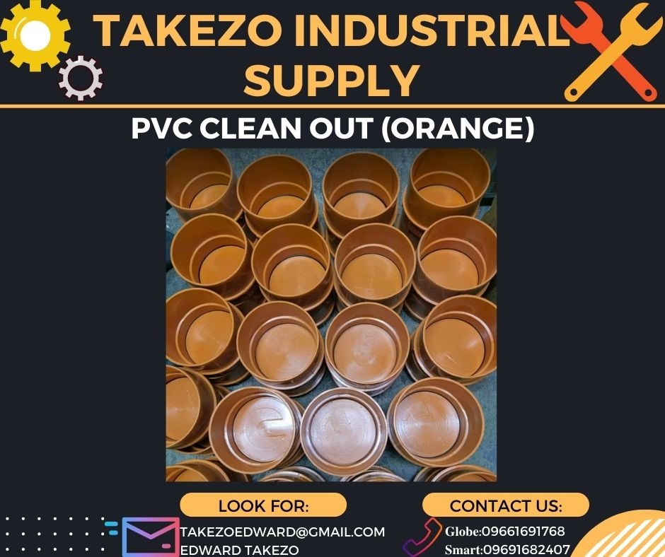 PVC Clean Out(Orange), Commercial & Industrial, Industrial Equipment on ...