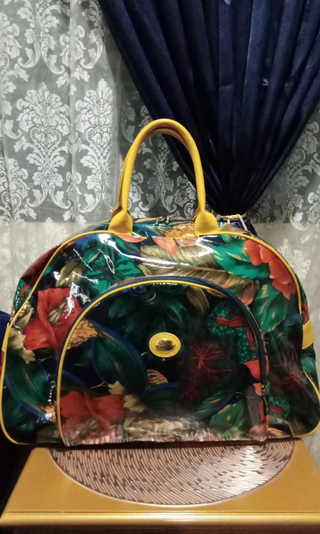 Pvc travel bag, Women's Fashion, Bags & Wallets, Tote Bags on Carousell