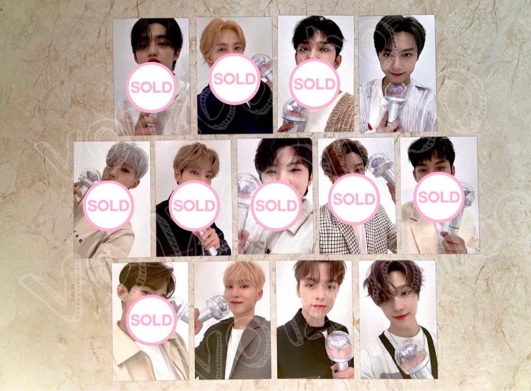 RARE SEVENTEEN CARATLAND CARAT ZONE PHOTOCARD, Hobbies & Toys ...