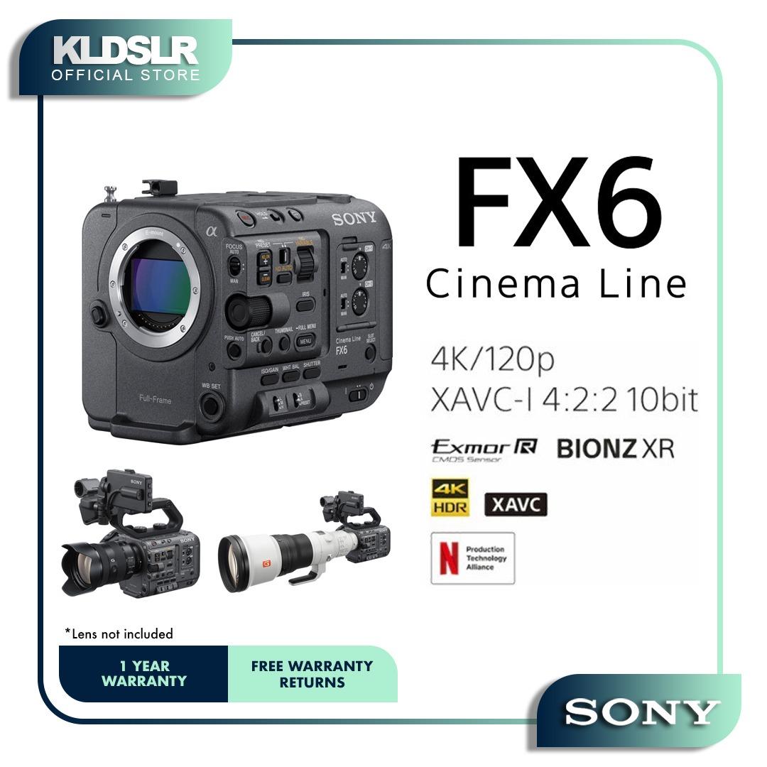 (READY STOCK) SONY FX6 (SONY MALAYSIA), Photography, Cameras on Carousell
