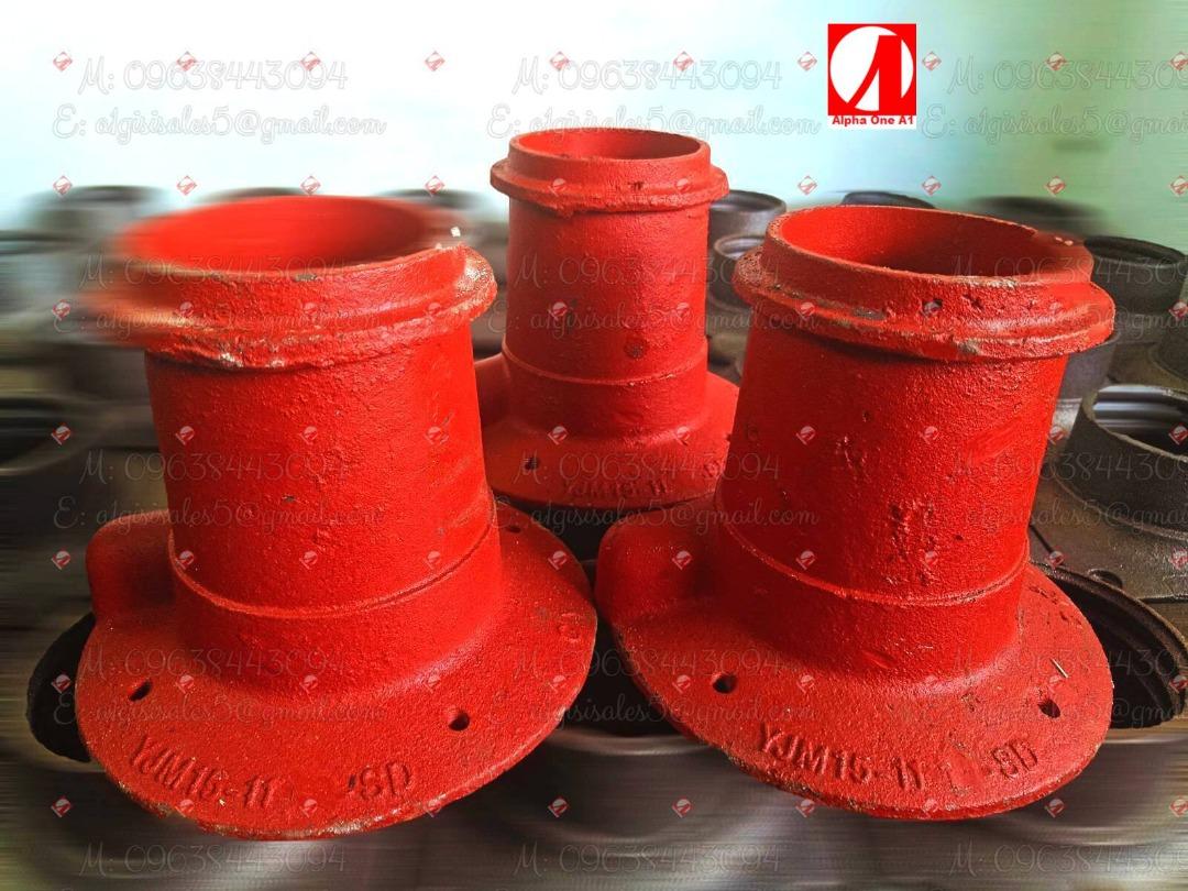 Red Bearing Plate For 14holes Anchor Block Prestressed Concrete ...