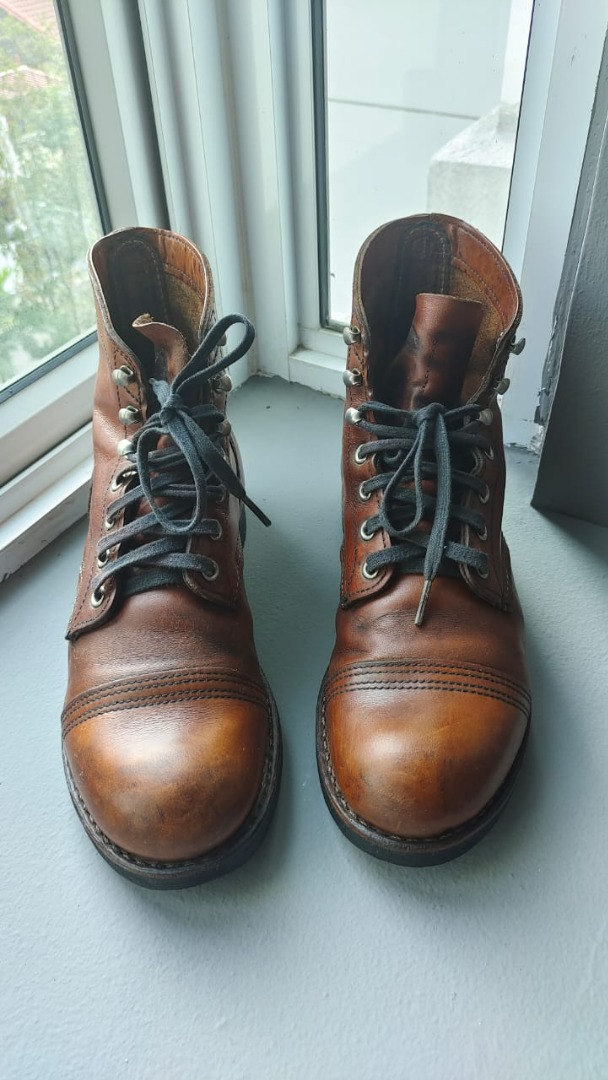 RED WING STYLE NO. 8112: IRON RANGER - US7, Men's Fashion, Footwear ...