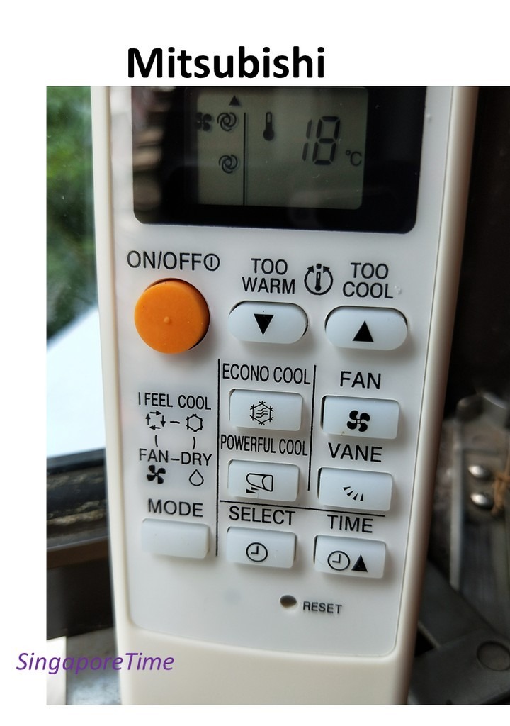 Replacement for Mitsubishi Aircon remote control MP04A MP04B MS-A10VD MSX-09TV Brand NEW MMZ1118 ...