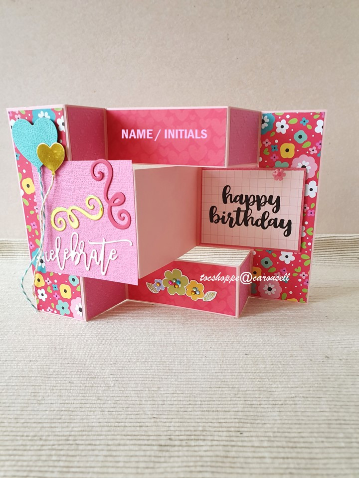RESERVED Birthday Display Card, Hobbies & Toys, Stationery & Craft ...