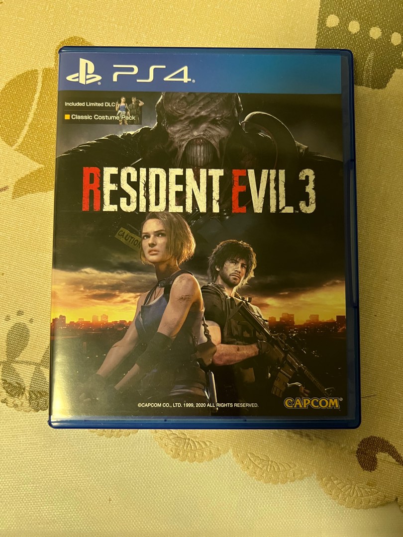 Resident Evil 3 PS4, Video Gaming, Video Games, PlayStation on Carousell