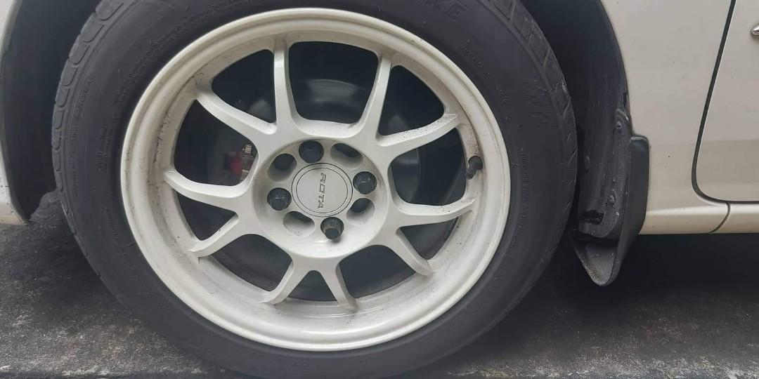 Rota Mags, Car Parts & Accessories, Mags and Tires on Carousell