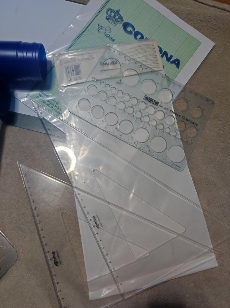 Rotring Triangle Set, Hobbies & Toys, Stationary & Craft, Stationery ...