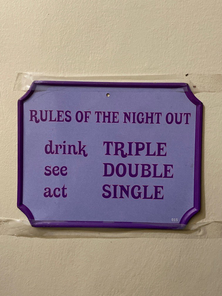 Rules of the Night Out, Hobbies & Toys, Stationary & Craft, Art ...