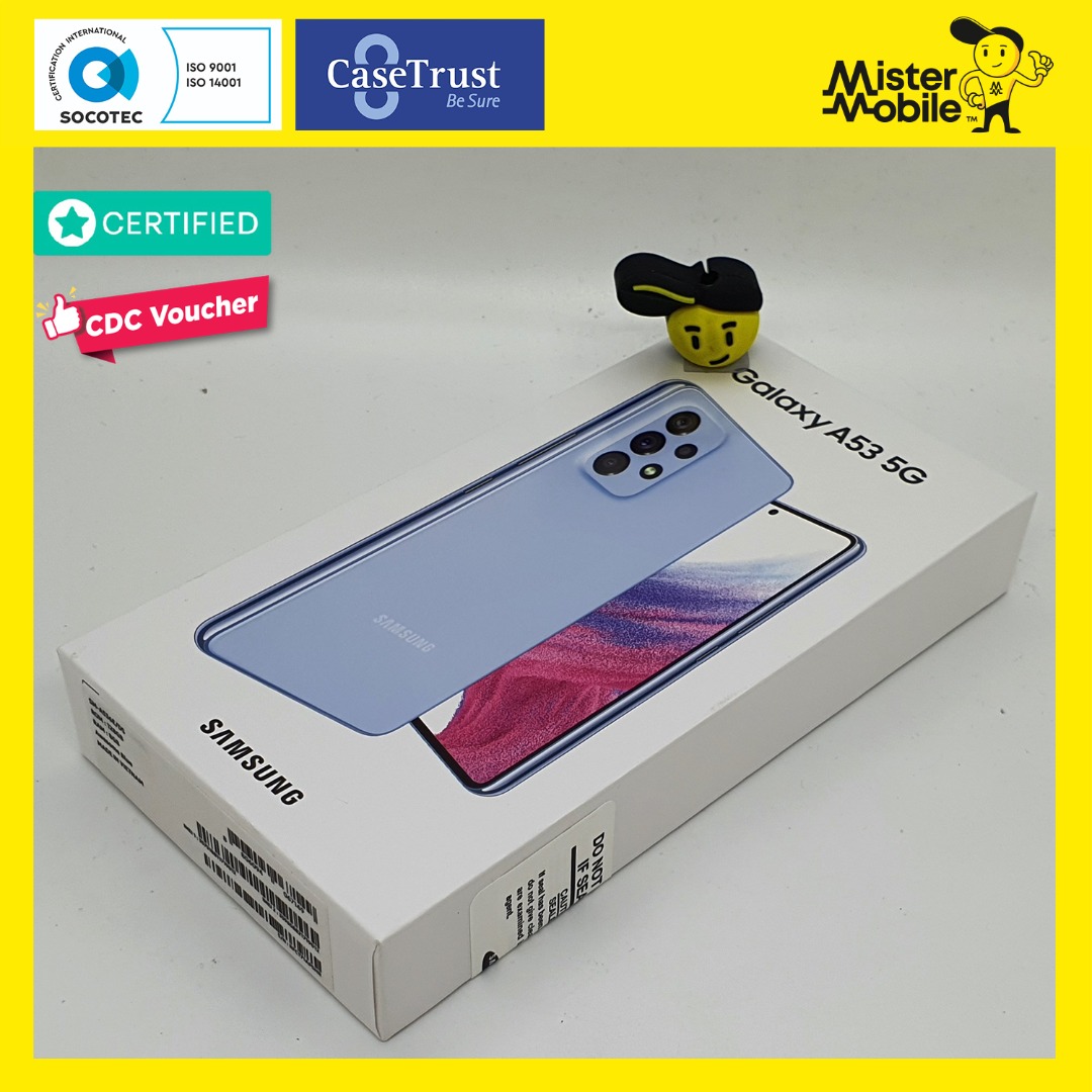 Samsung Galaxy A53 5G 128 128GB Local New Set, Mobile Phones & Gadgets ...