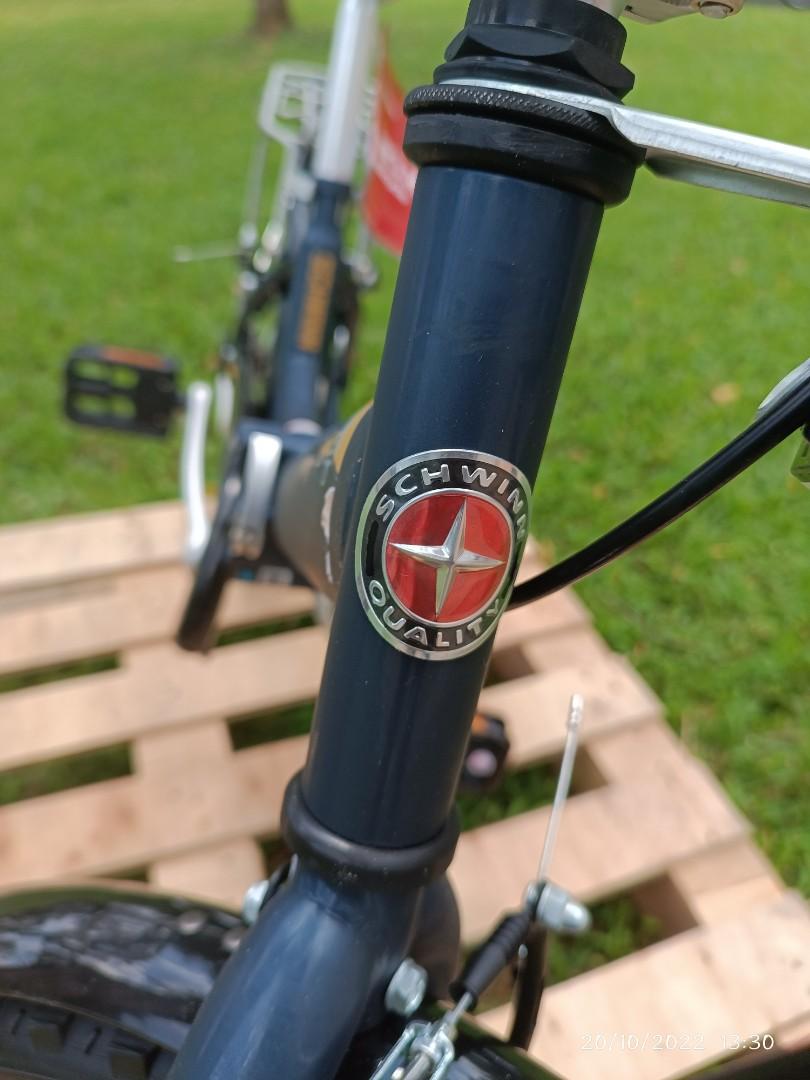 Schwinn Hinge 20" Folding Bicycle, Sports Equipment, Bicycles & Parts ...