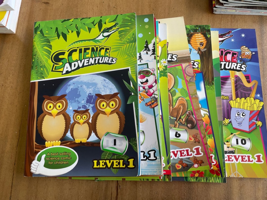 Science Adventures lvl 1 to lvl 10, Hobbies & Toys, Books & Magazines ...