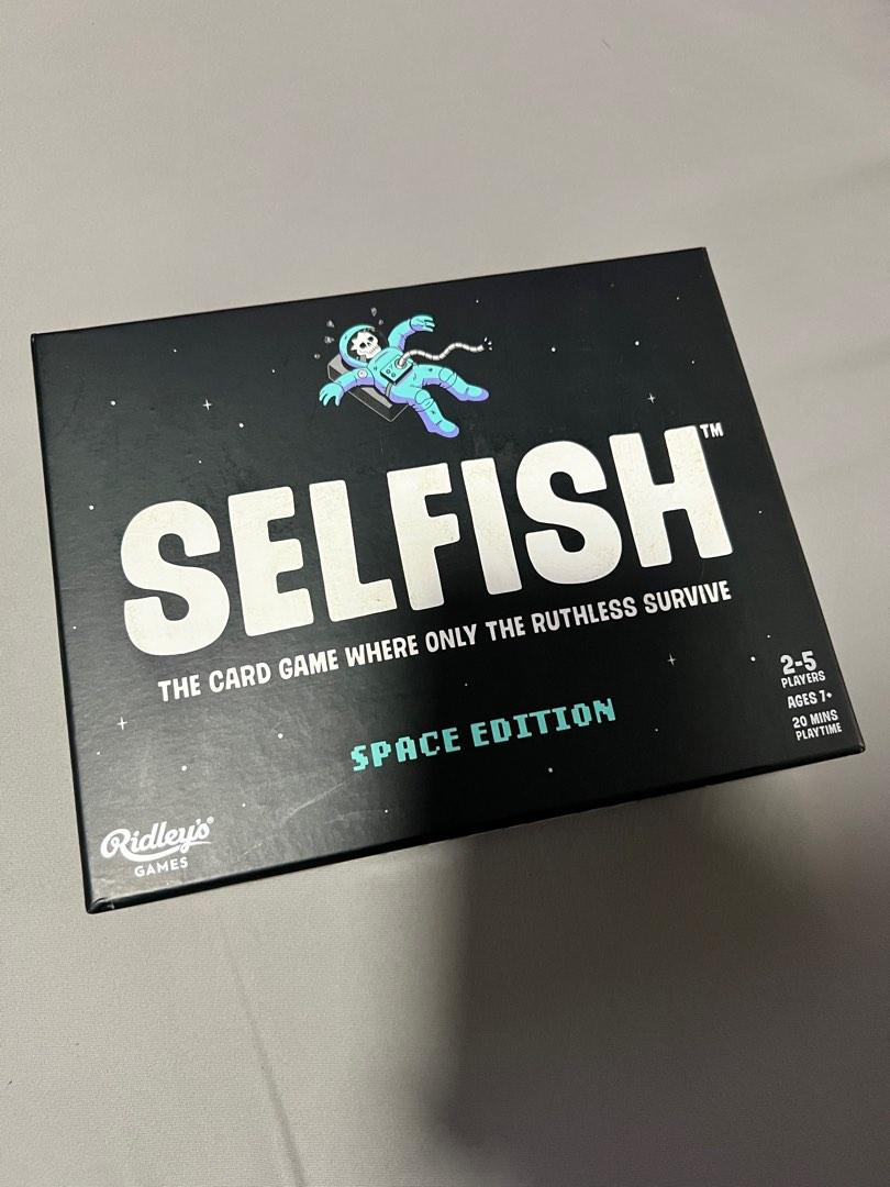Selfish Space Edition Card Game, Hobbies & Toys, Toys & Games on Carousell