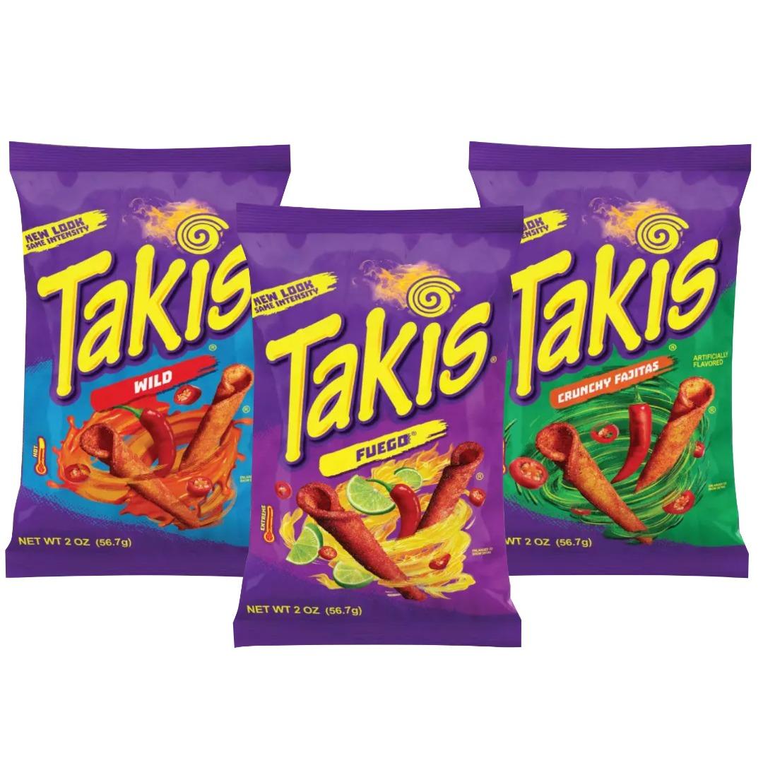 [SG Stock]Takis Fuego Extreme Hot/Wild Spicy Buffalo/Spicy Fajitas Tortilla Chips - BB Dec 2022 ...
