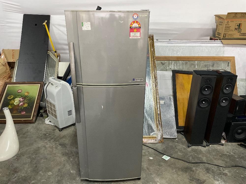 SHARP 2 Door Refrigerator Model SJ389S / Model Peti Sejuk 2 Pintu SHARP ...