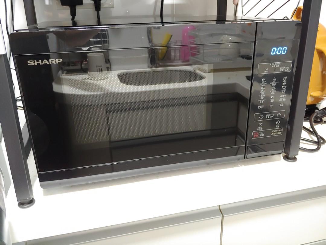 Sharp 獨立式燒烤微波爐 20公升 Model No. R-630G(B), 家庭電器, 廚房電器, 焗爐及多士爐 - Carousell